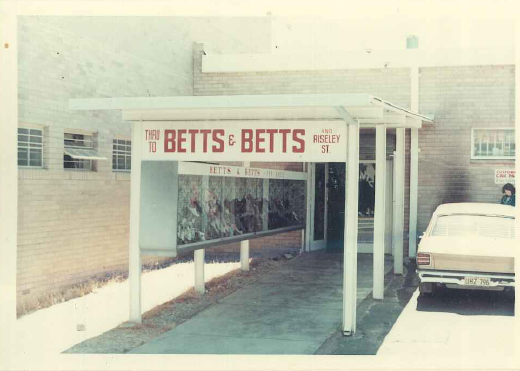 TAKE A WALK BACK IN TIME – Betts
