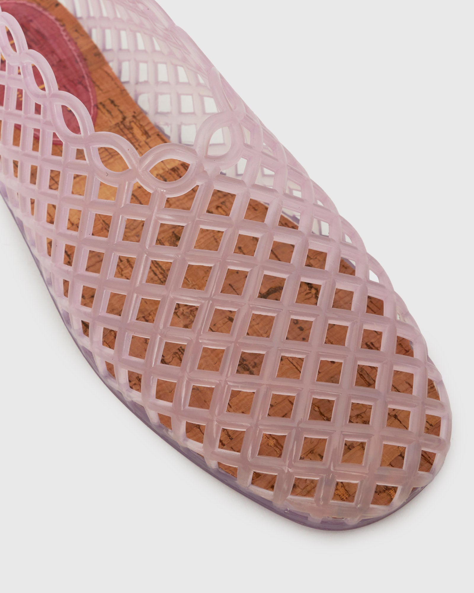 GREECE Jelly Mesh Ballet Flats