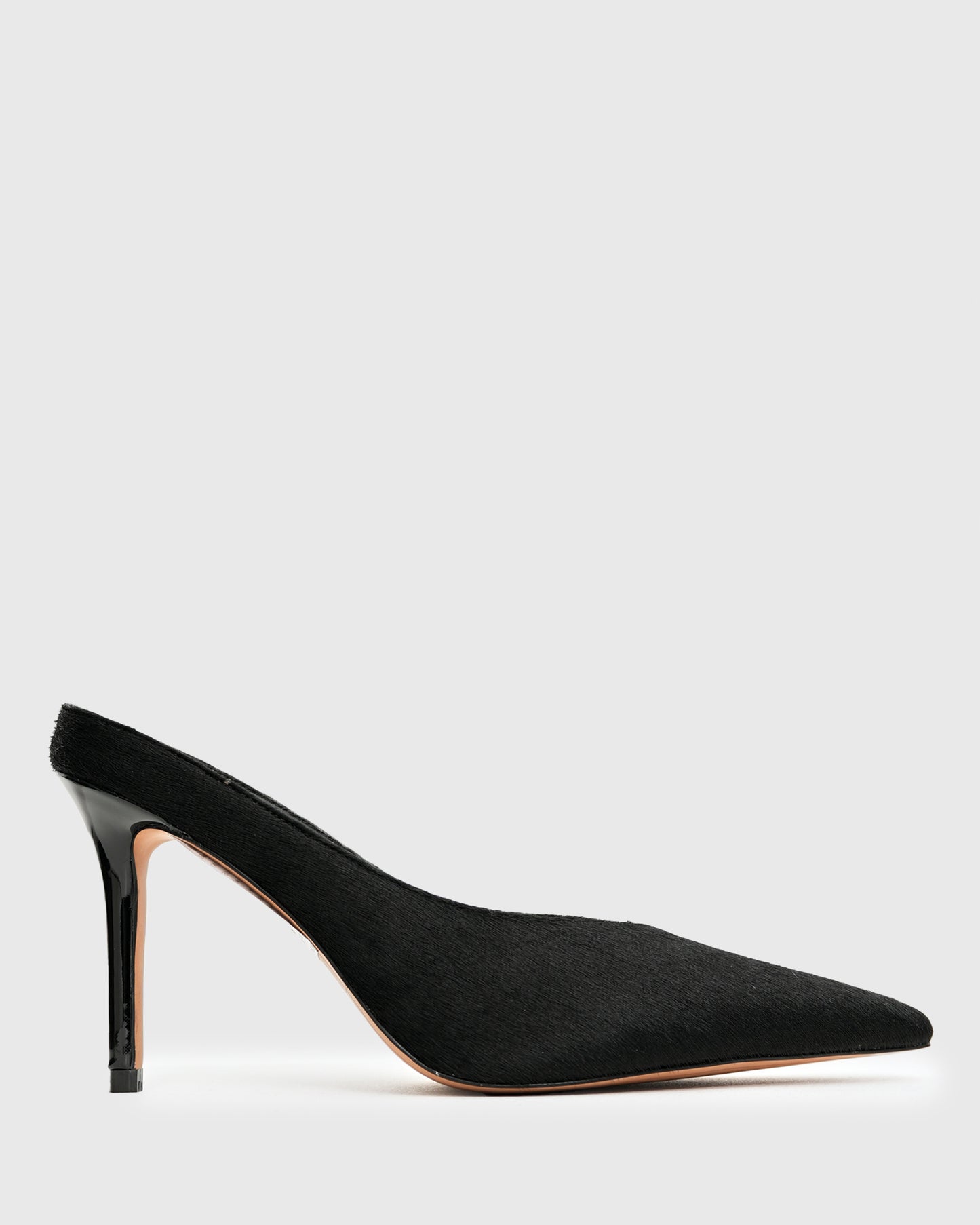 PRE-ORDER MATCHA Leather Pony Hair Mules